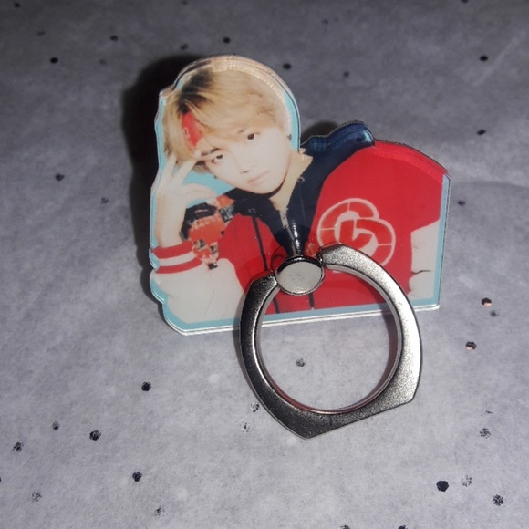 Accessories | Kpop Bts V 36 Key Ring And Stand | Poshmark